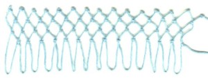 Peaks Decrease Stitch :: Knots Indeed: Beautiful and Practical Netting